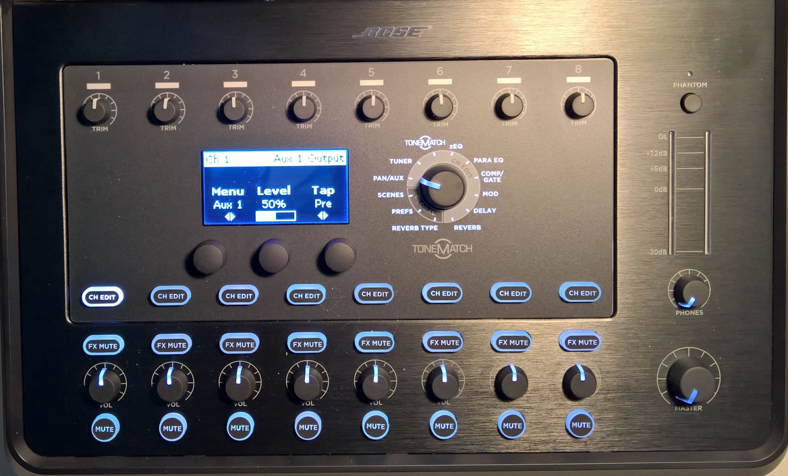 T4S/T8S ToneMatch® Mixer - Bose Portable PA Encyclopedia